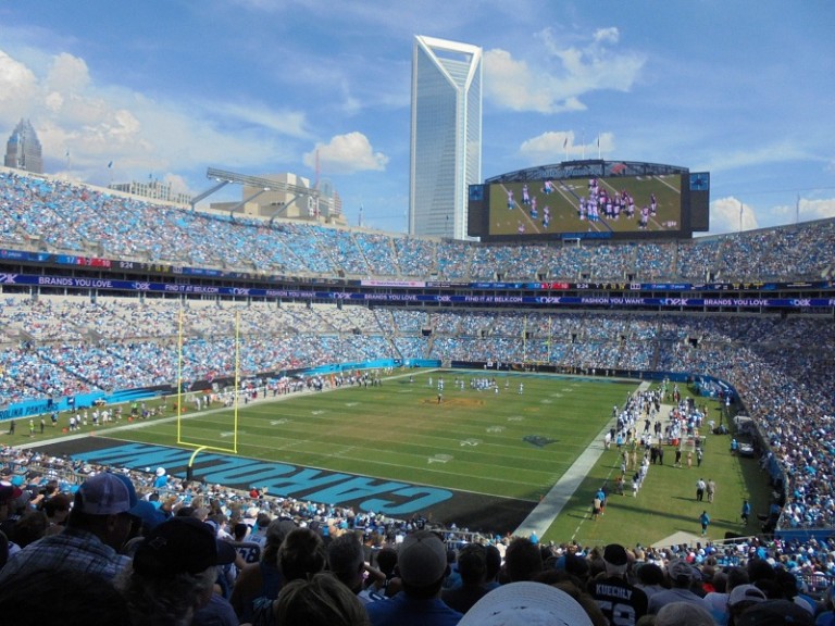 Bank of America Stadium, Carolina Panthers football stadium - Stadiums ...