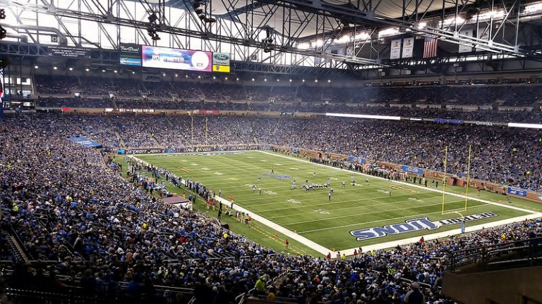 Ford Field, Detroit Lions football stadium - Stadiums of Pro Football