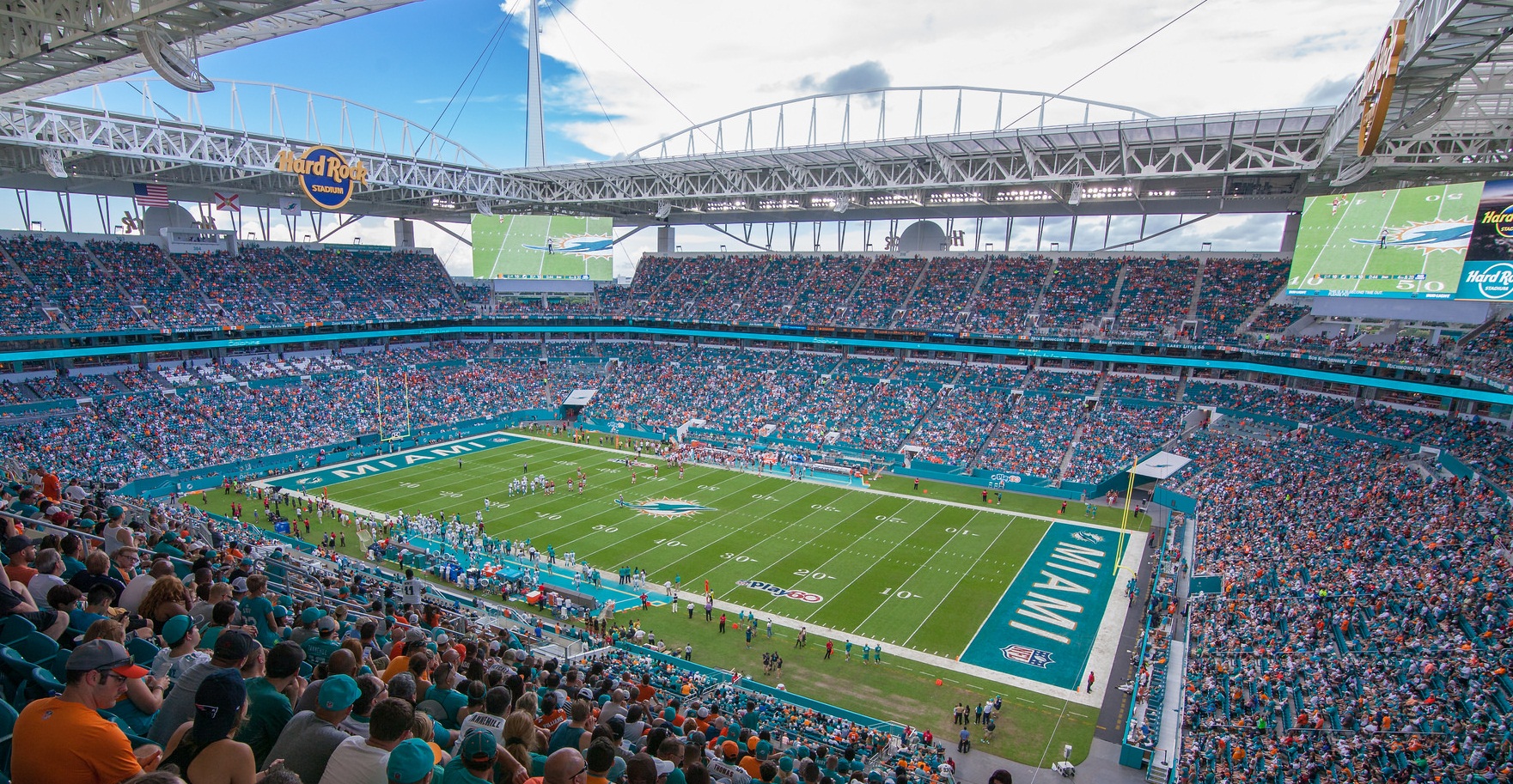 Hard Rock Stadium Miami Dolphins Football Stadium Stadiums Of Pro Hard Rock Stadium Miami Dolphins Football Stadium Stadiums Of Pro
