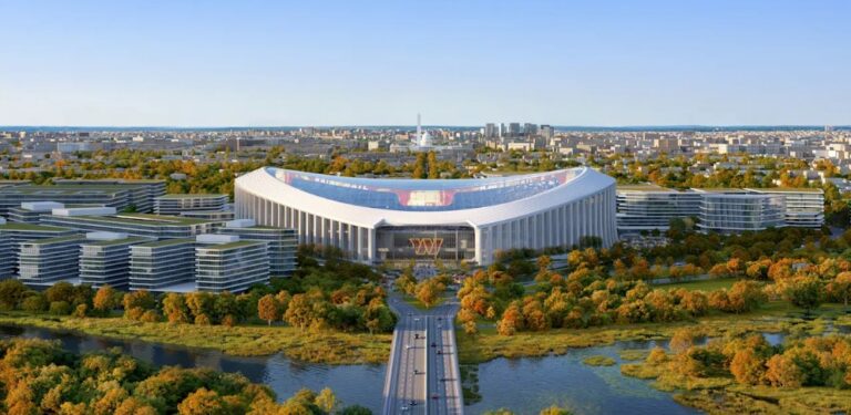 Commanders Release Renderings of New Stadium - Stadiums of Pro Football ...